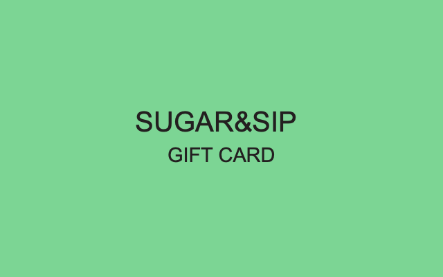 Order Sugar&Sip eGift Cards