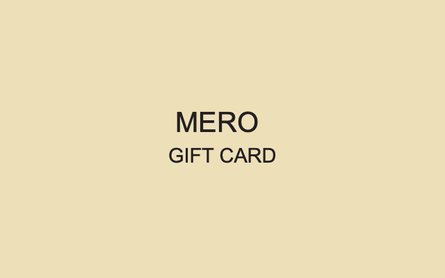 Order MERO eGift Cards