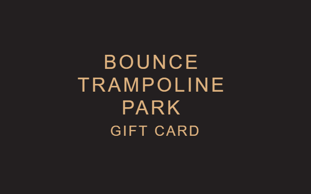 Order Bounce Trampoline Park eGift Cards