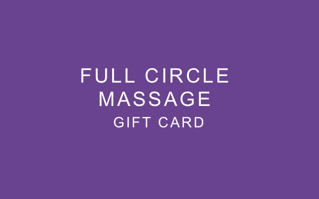 Order Full Circle Massage eGift Cards