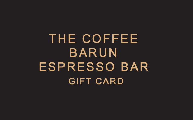 Order The Coffee Barun eGift Cards