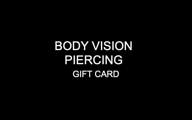 Order Body Vision Piercing eGift Cards